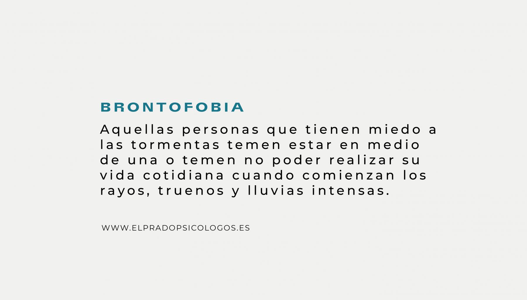 Supera el miedo a las tormentas. El Prado Psicólogos