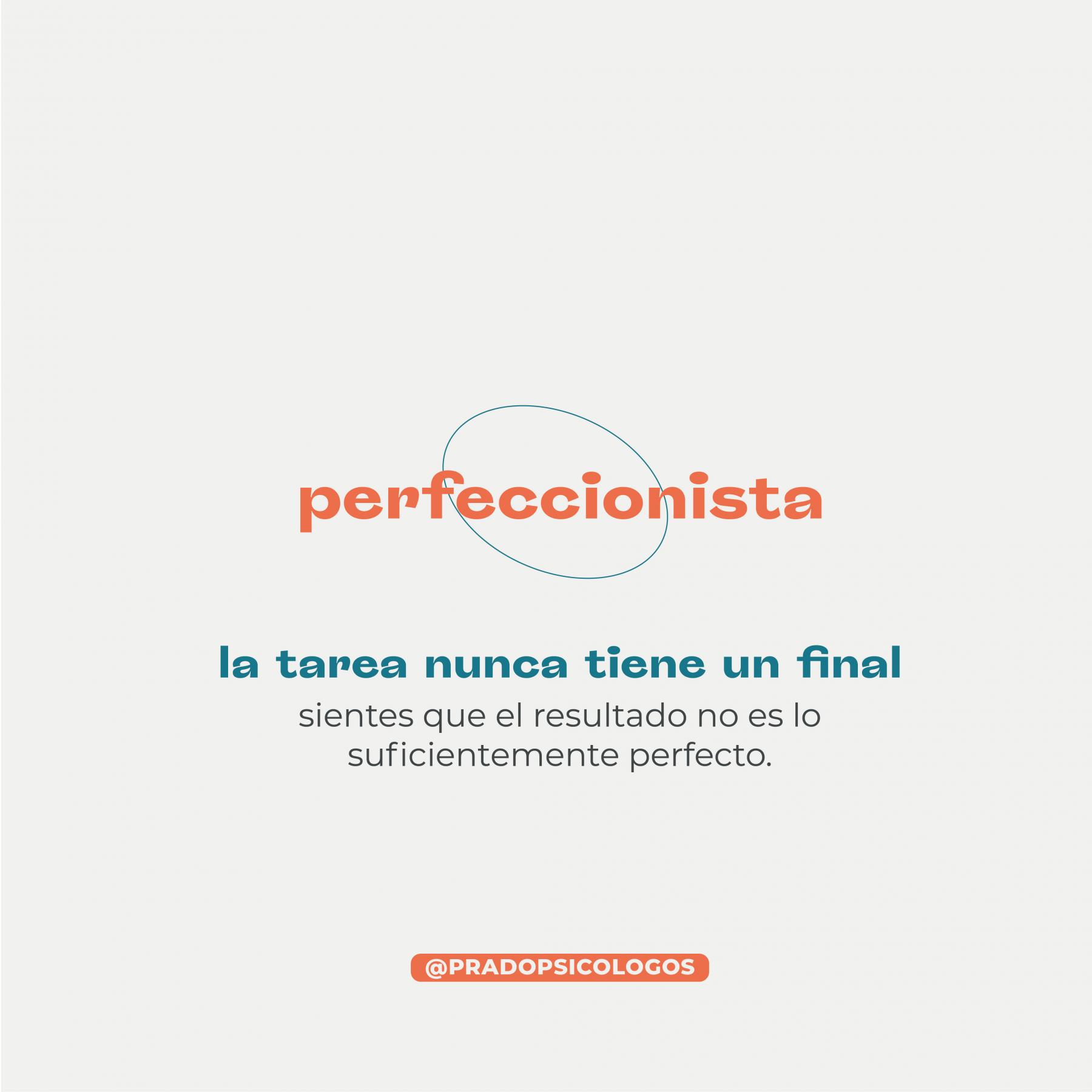 ¿ERES PERFECCIONISTA? CÓMO VENCER EL PERFECCIONISMO